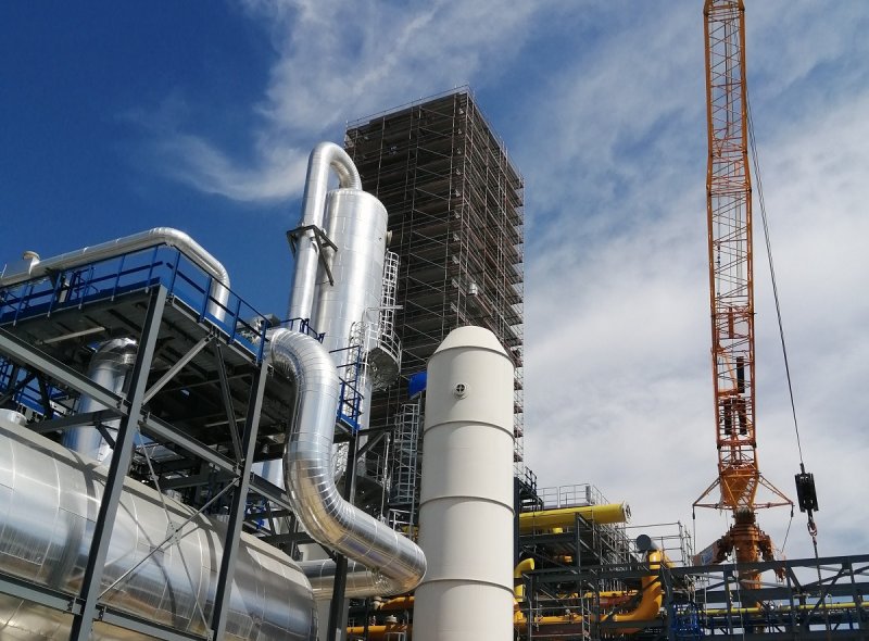 La construcción de la nueva planta de Messer entra en su fase final ...